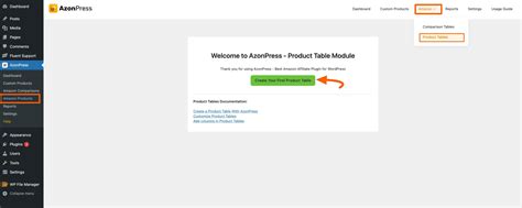 How To Create An Amazon Product Table With Azonpress Wp Manage Ninja