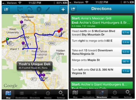 Route Update Features Ability To Add Favorite Destinations And More