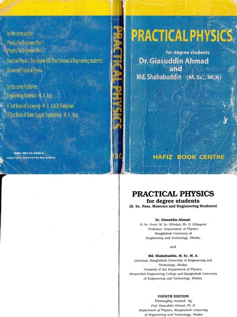 Pratical Physics By Dr Giasuddin Ahmed A Pdf Observational Error Mean