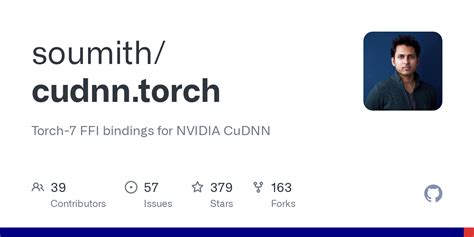 GitHub Soumith Cudnn Torch Torch FFI Bindings For NVIDIA CuDNN