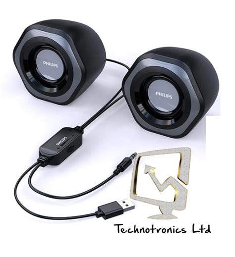 Philips Speaker 2 0 Computer Speakers Technotronics Ltd