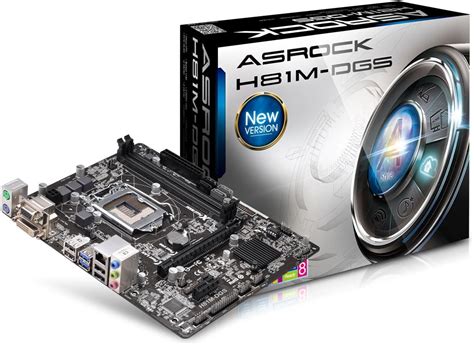 Asrock Micro Atx Ddr3 1600 Lga 1150 Placa Base H81m Dgs Electrónica