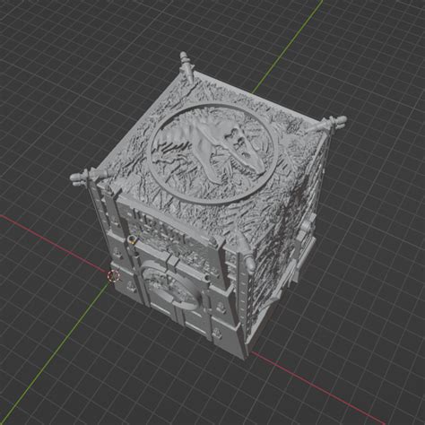 3d Printable Magic The Gathering Jurassic Park Commander Deck Box By