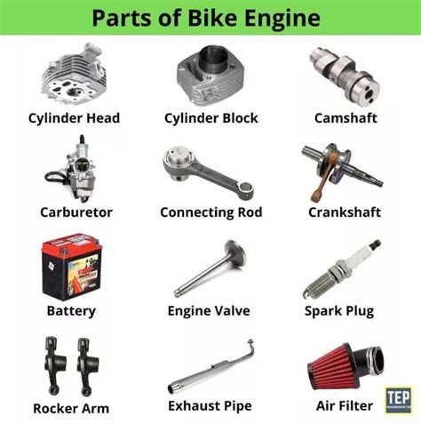 A complete list of bike engine parts names functions – Artofit