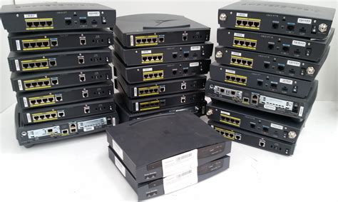 Cisco 800 Series Routers Lot Of Lot 1019055 Allbids
