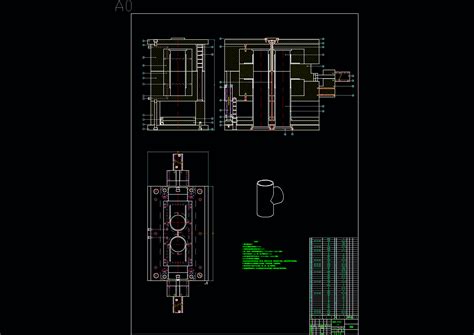 P785 三通管注塑模具设计【含ug三维图】 模具设计 龙图网