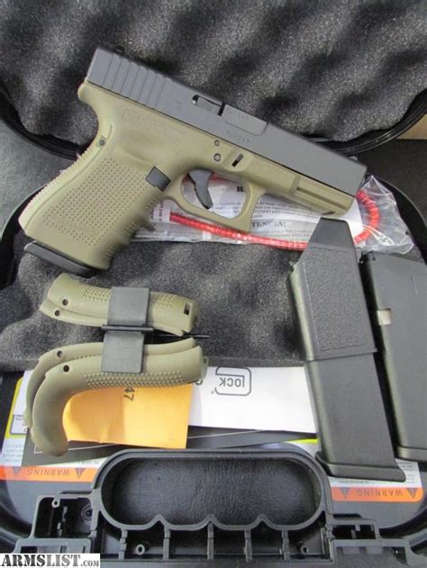 Armslist For Sale Od Green Glock 19 Gen 4 Brand New