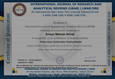 Ameya Shirali On Linkedin Researchpublication Webtechnology Dataanalytics Dbms Engineering