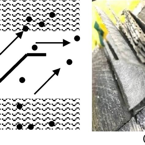 Macro Scale A Working Principle And B Real Image Of The Combination Of