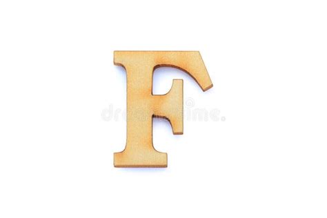 Caratteri Di Legno Di Lettere Di Alfabeto Con Ombreggiatura Isolata