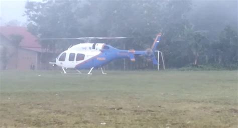 Evakuasi Kapolda Jambi Terkendala Cuaca Helikopter Kedua Balik Kanan