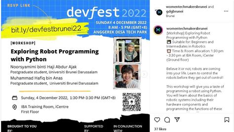 Robot Programming With Python Workshop At Devfest 2022