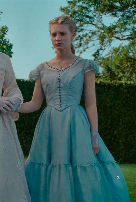 Mia Wasikowska Alice In Wonderland Dress