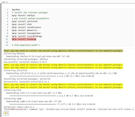 How To Restart The Kernel On My Notebook In Databr Databricks