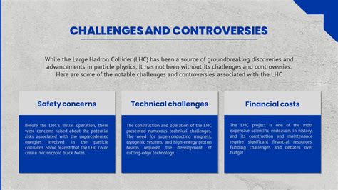 Large Hadron Collider Free Presentation Template SlideChef