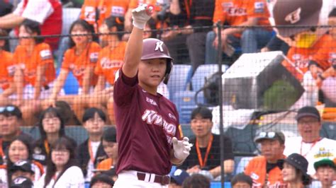 키움 Vs 한화 선취점을 가져오는 키움 고영우 적시타 511 Kbo 모먼트 야구 하이라이트 Youtube