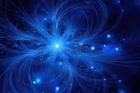 Vibrant Abstract Universe Map Revealing Pulsing Nodes And Glowing Ley Lines In Deep Space Stock