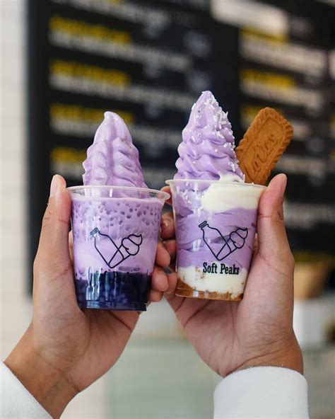 Soft Guess Whos Finally Backkkk Ube Soft Serve 💜🍦 Along With 2