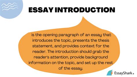 How To Write An Outstanding Essay Introduction