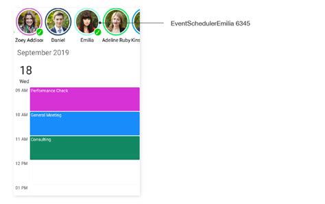 Accessibility In Xamarin Scheduler Control Syncfusion