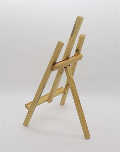 Wood Easel For Countertop Use Standard Tripod Design 75 X 165
