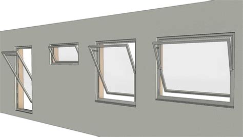 3d Pivot Window Horizontal Axis Model Turbosquid 2017356