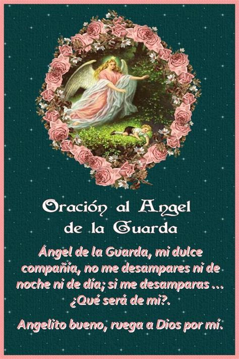 Oración Al Santo Ángel De La Guarda Oraciones Oraciones A Los Santos