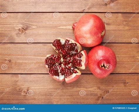 Pomegranate Fruit Composition Stock Image Image Of Healthy Nutrition