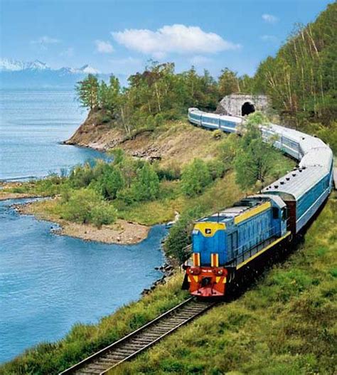 Lake Baikal, Irkutsk Oblast, Russia - PixoHub | Trans siberian railway ...