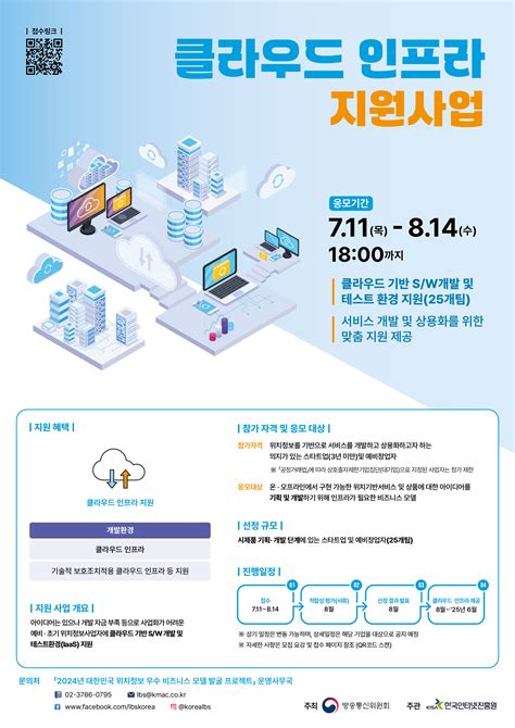 2024 클라우드 인프라 지원 사업 공지사항