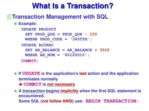 Ppt Chapter 9 Transaction Management And Concurrency Control Powerpoint Presentation Id 6767721