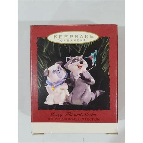 Hallmark Holiday Hallmark Keepsake Percy Flit And Meeko Pocahontas