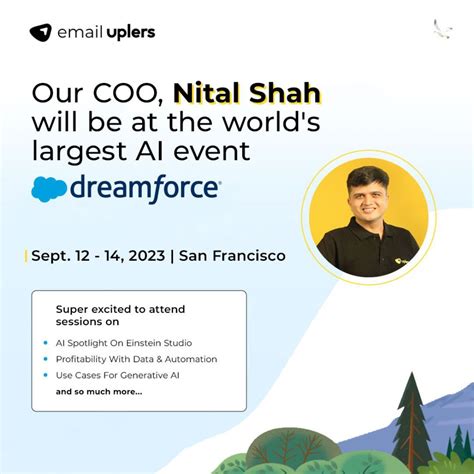 Jaydeep Salla On Linkedin Df23 Einsteinai Einstein Aievent Dreamforce2023 Salesforce…