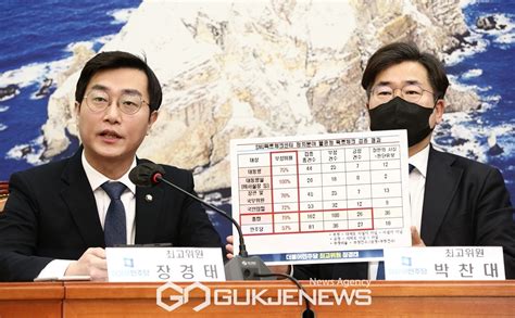 최고위 발언하는 장경태 최고위원