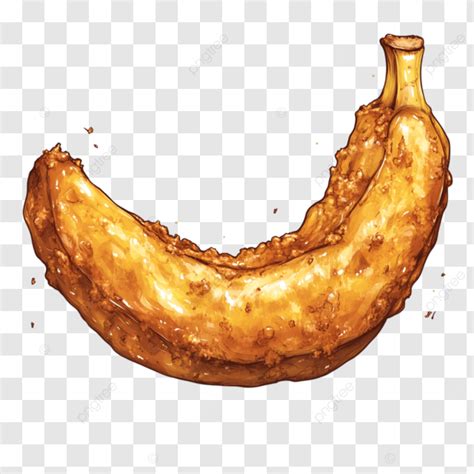 Crispy Fried Banana In Golden Coating Fried Banana Crispy Banana