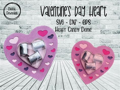 Valentines Day Candy Dome Svg Candy Dome Valentines Candy Dome