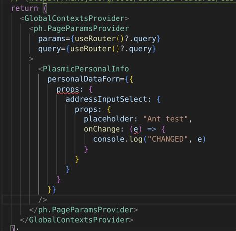 Ant5 Select Component Not Recognizing OnChange Handler Developer