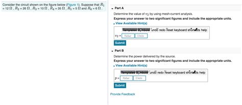Solved Consider The Circuit Shown On The Figure Below Chegg