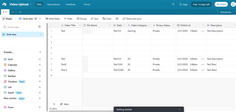 Airtable Youtube Processing Abandoned How To Make Community