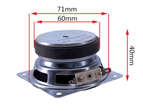 3 Inch Full Frequency Speaker Fever Level High Fidelity Multimedia