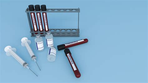 예방 접종 피하 주사 치료 질병 치료 병원 백신 및 주사기 주입 그것은 예방에 사용 예방 접종 및 코로나 바이러스 감염novel