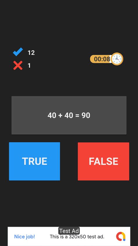 Math Quiz Unityadmobandroidios Source Code Sellanycode