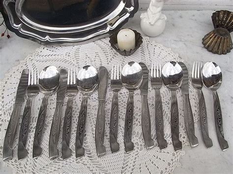 Nostalgisches Besteck Edelstahl Shabby Chic Besteck Shabby Chic Stil