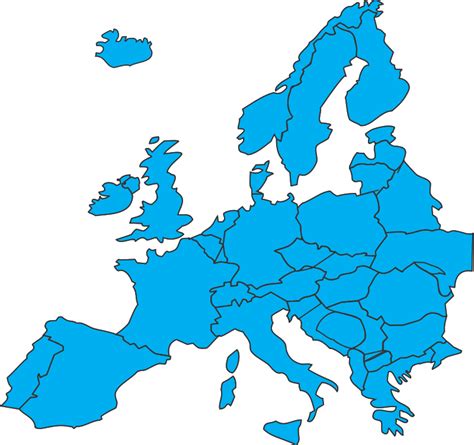 European Map 101267 Free Svg Download 4 Vector