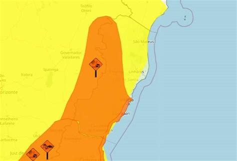 Cidades Do Es Recebem Alertas Para Temporal E Vendaval Vale Do Itaunas