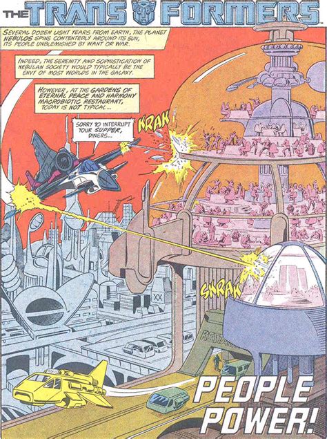 Transformers Review Issue 42 People Power Yoshicast