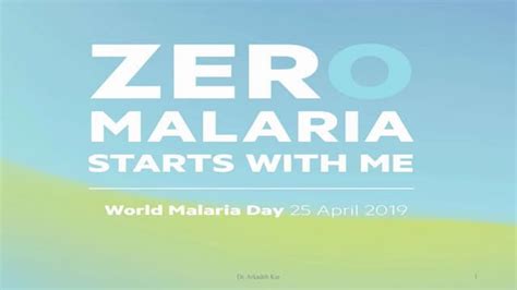 Diagnosis And Management Protocol Of Malaria Pptx