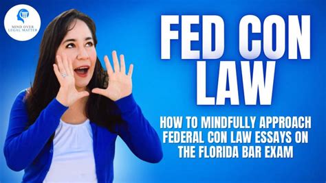 Federal Constitutional Law How To Mindfully Approach Federal