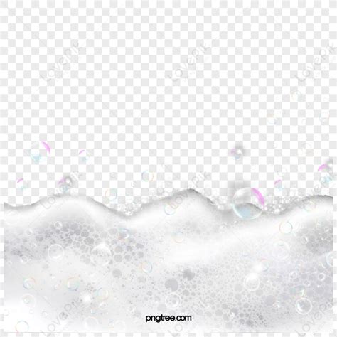 흰색 창의적 글쓰기 실물 거품 일러스트 액체비누 방울비눗물 Png 일러스트 무료 다운로드 Lovepik