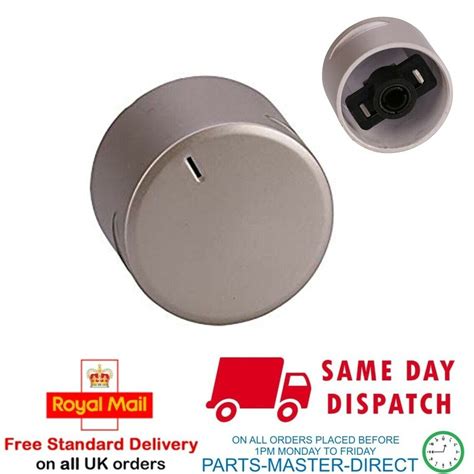 Beko Beko Oven Cooker Hob Silver Control Knob Dial Switch Dial 157240604[4 Knobs] 157240604